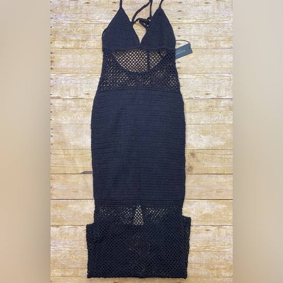 Shondel the label | Swim | Nwot Shondel The Label Soiree Dress Midnight ...